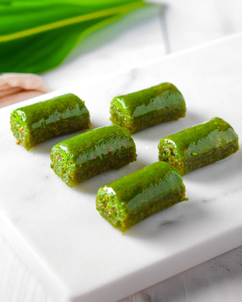 Fistik Sarma - Pistachio Roll - Pistachio Patisserie