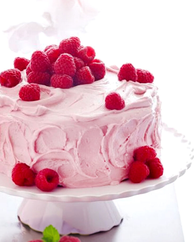 Raspberry Cake - Pistachio Patisserie